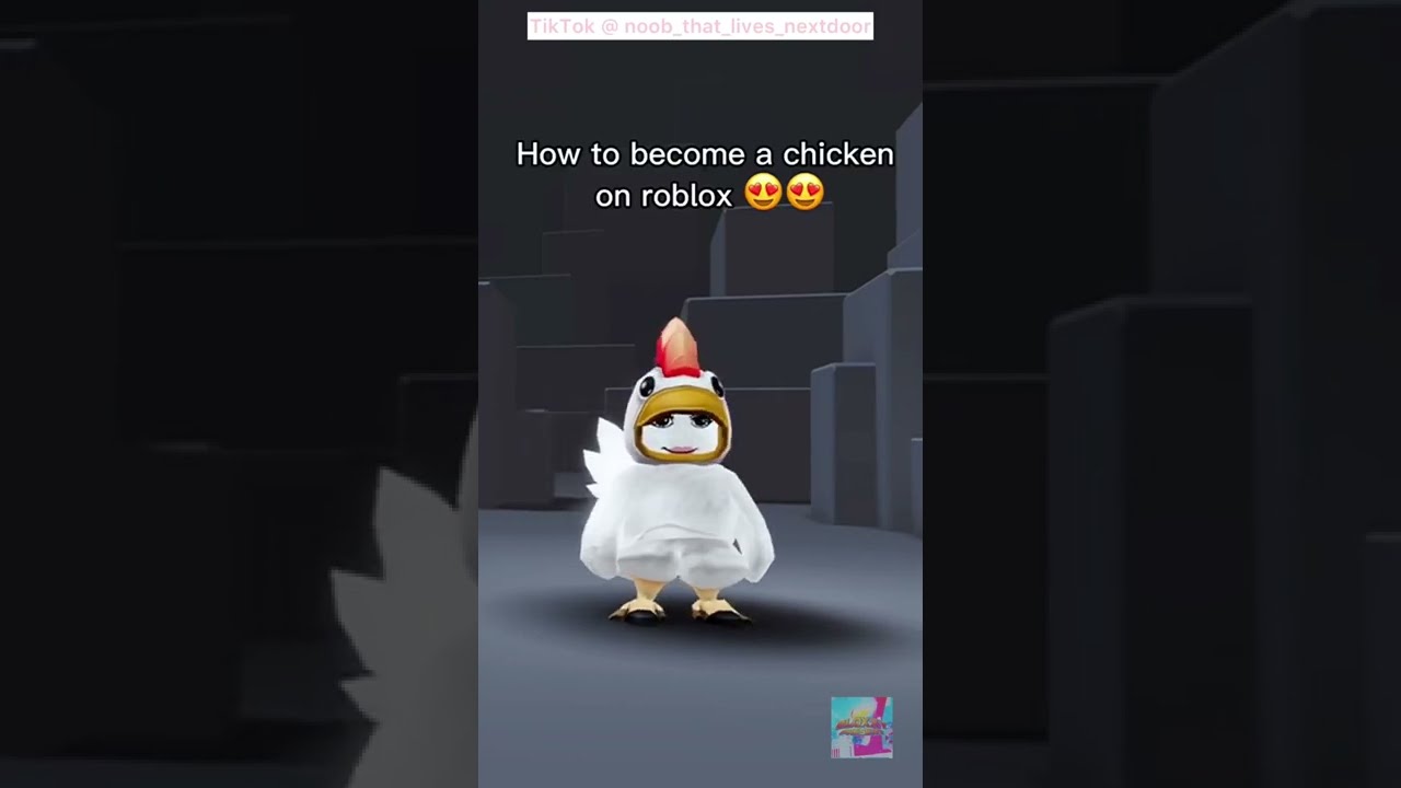 How To Become A Chicken || Roblox Avatar || Roblox || #shorts - YouTube