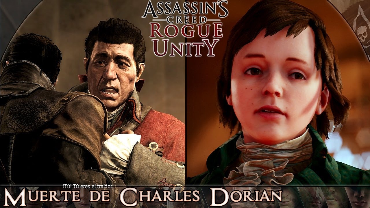 Muerte de Charles Dorian comparación de Shay y Arno - Assassin's Creed ...