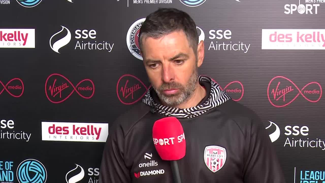 Tiernan Lynch critical of penalty decision after Derry defeat to Bohs ...