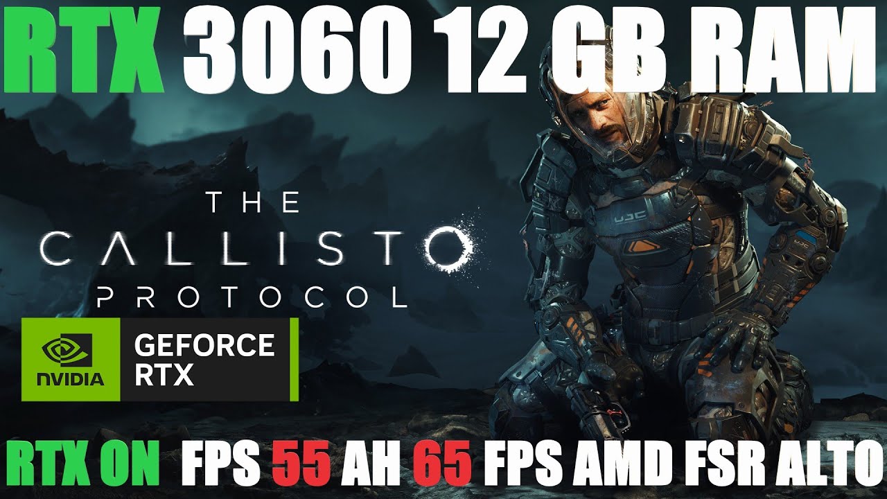 The Callisto ProtocolIntel Core I5 11400f Rtx 3060 GALAXY 12Gb Ram 16Gb ...