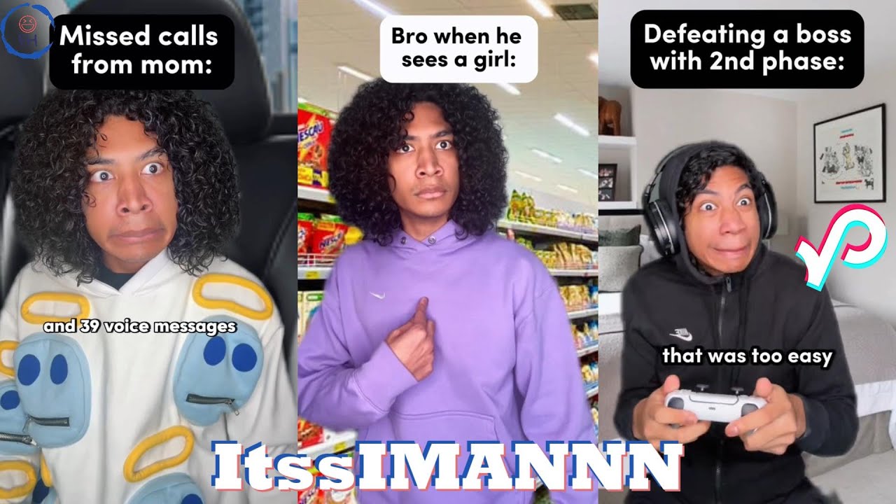 *1 HOUR* ItssIMANNN TikTok Videos | Funny ItssIMANNN POV TikToks 2024 ...