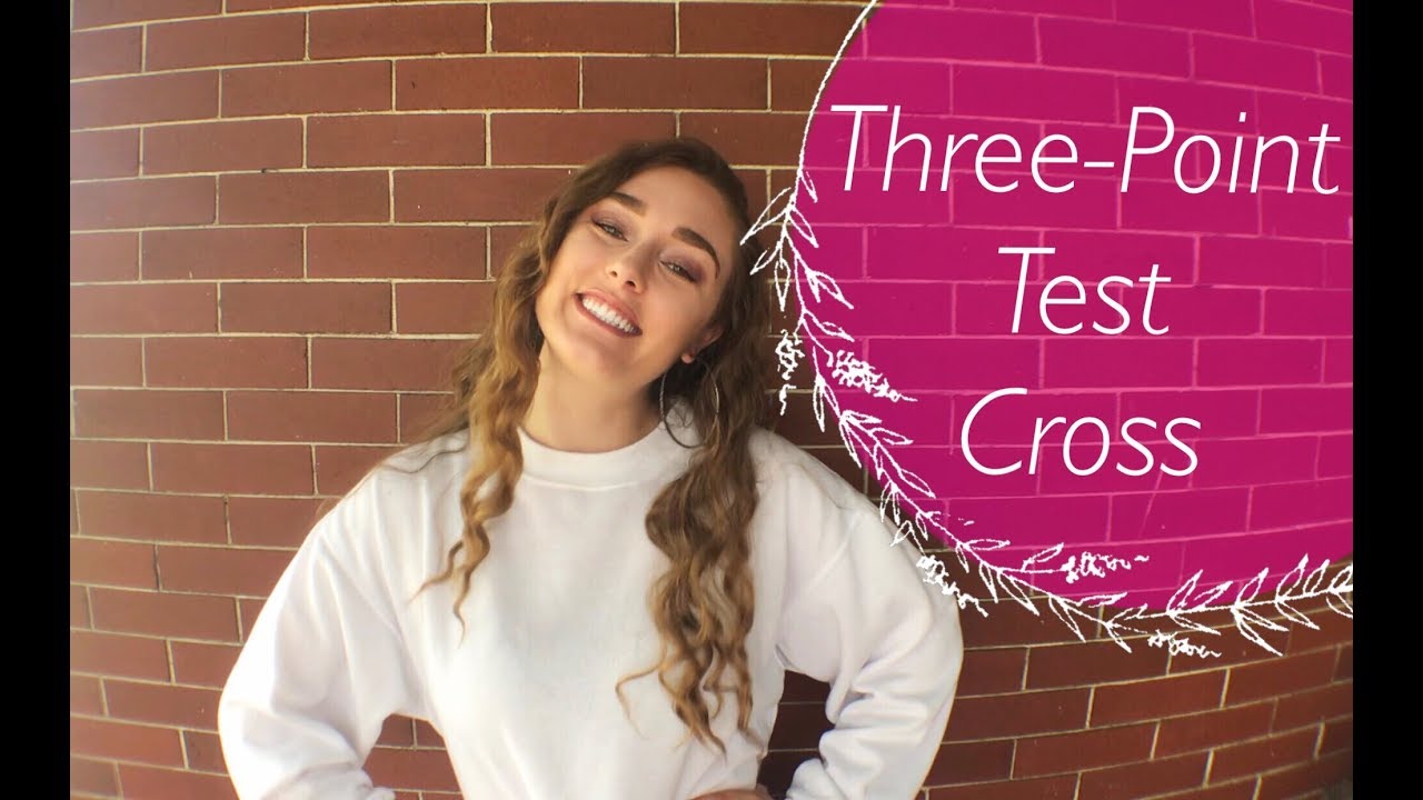 Three Point Test Cross - YouTube
