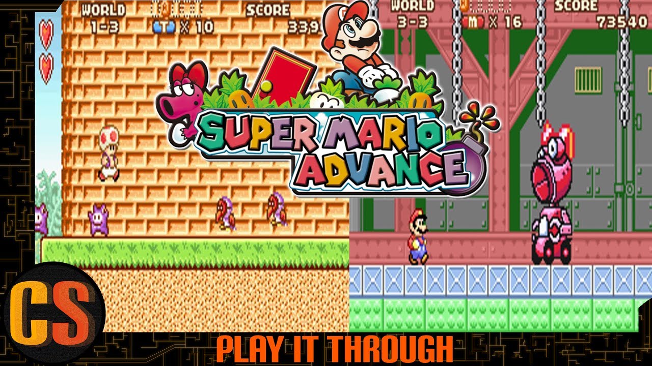SUPER MARIO ADVANCE - PLAY IT THROUGH - YouTube