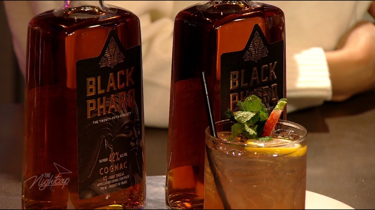 New Cognac Alert! Forever 42 Cocktail with Black Pharo Cognac 🍸 - YouTube