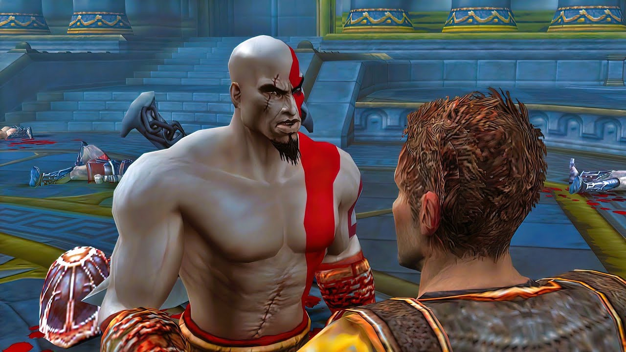 God of War 2 remastered 4K #2 - Pegasus, Lair of Typhon, Prometheus ...