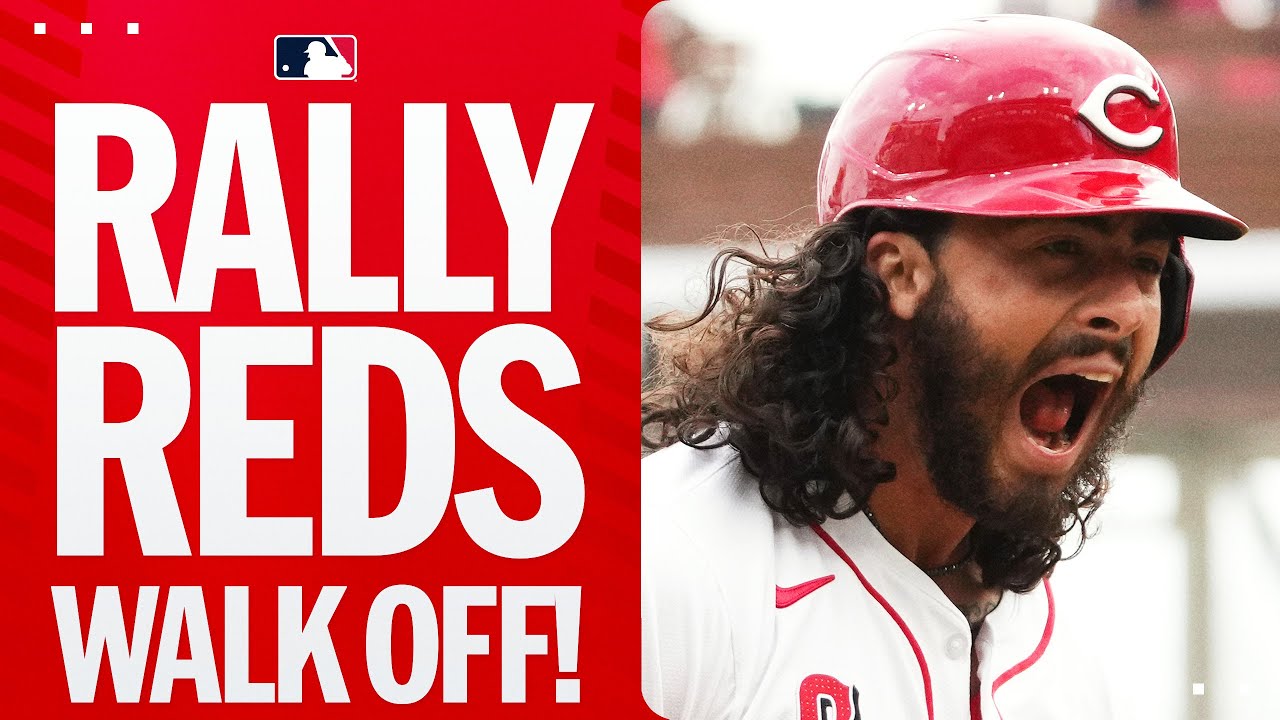 The RALLY REDS make an INCREDIBLE COMEBACK! (Full inning: game-tying ...