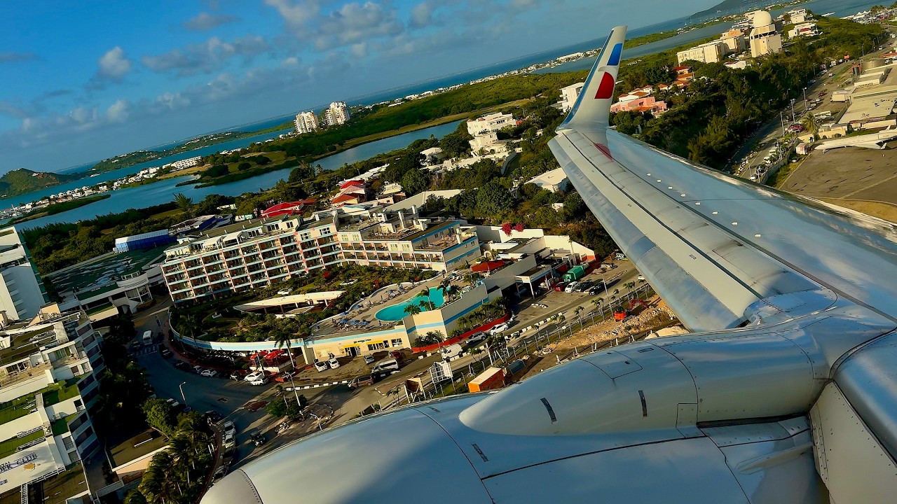 [4K] – Full Flight – American Airlines – Boeing 737-823 – SXM-MIA ...