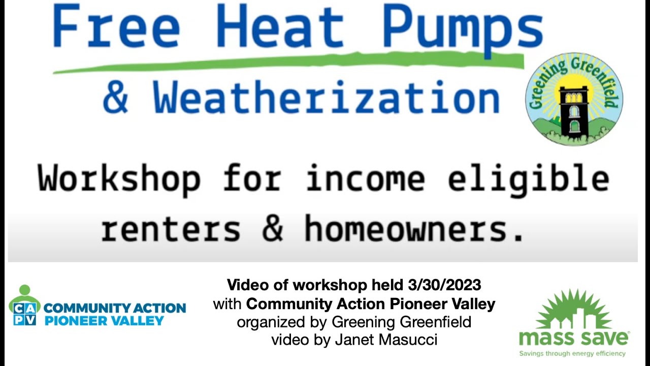 Free Heat Pumps and Weatherization - YouTube