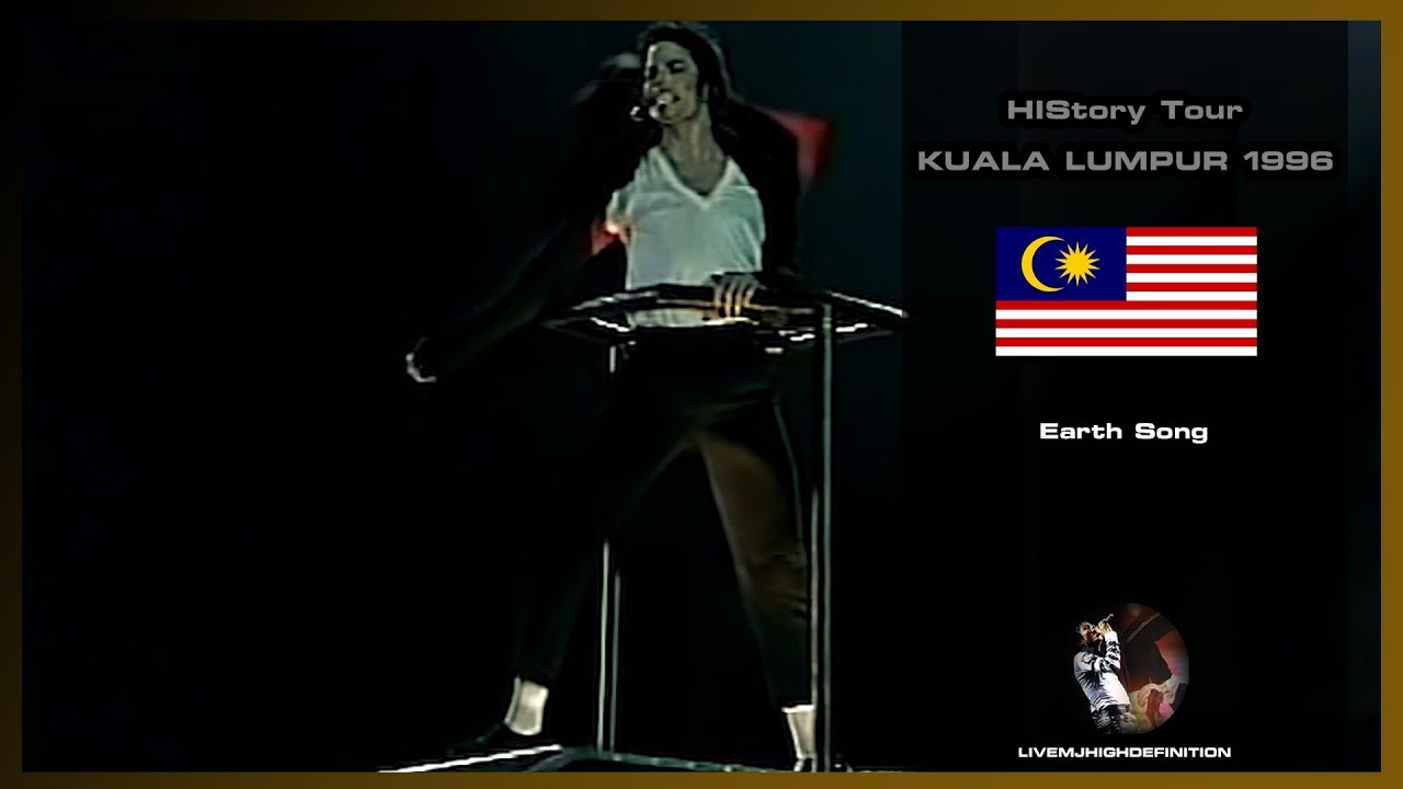 Michael Jackson - Earth Song - Live Kuala Lumpur 1996 - HD - YouTube