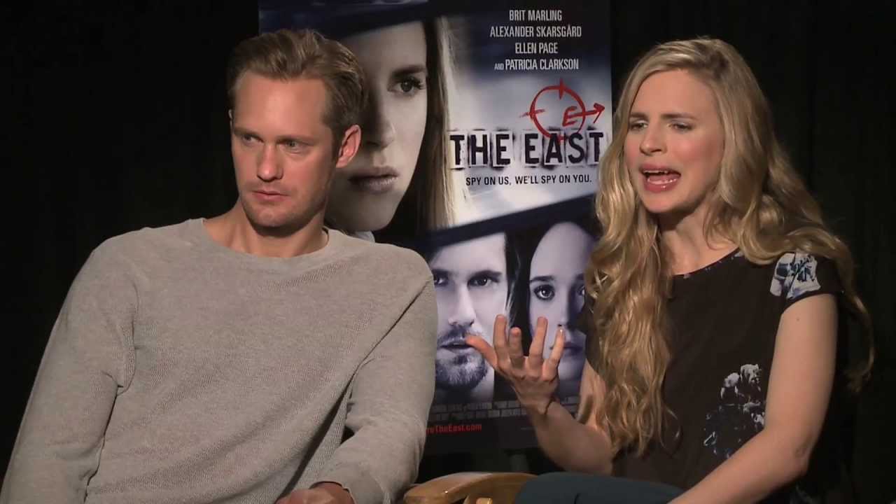 Brit Marling And Alexander Skarsgard Interview -- The East | Empire ...
