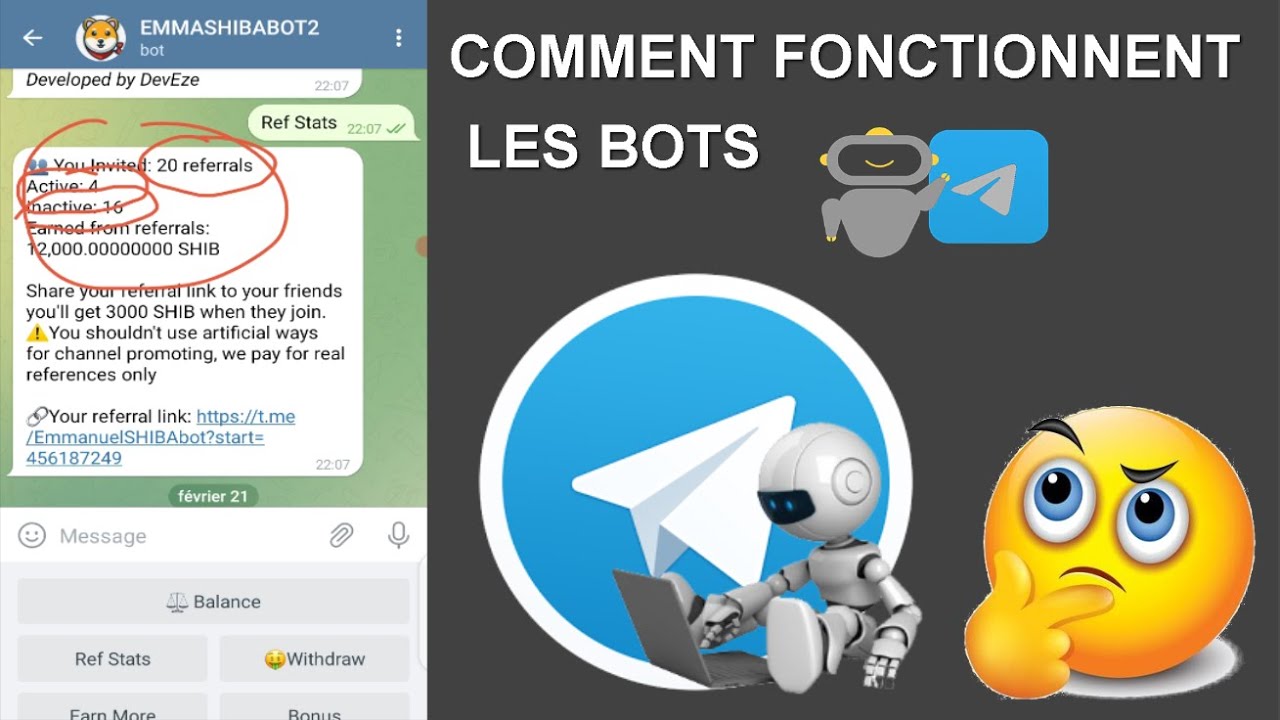 Comment fonctionnent les Bots - EMMANUEL Airdrop - YouTube