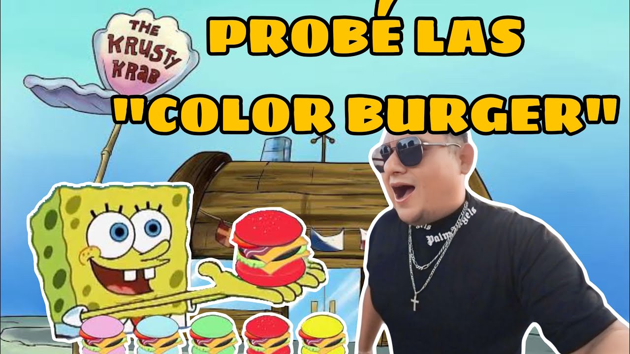 ¡La Color Burger de Bob Sponja que debes probar ya! - YouTube