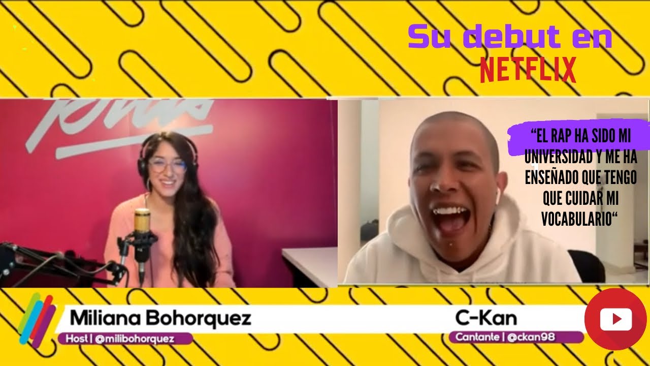 Así es el Rap Mexicano. Entrevista con C-Kan en Wake Up con Miliana ...