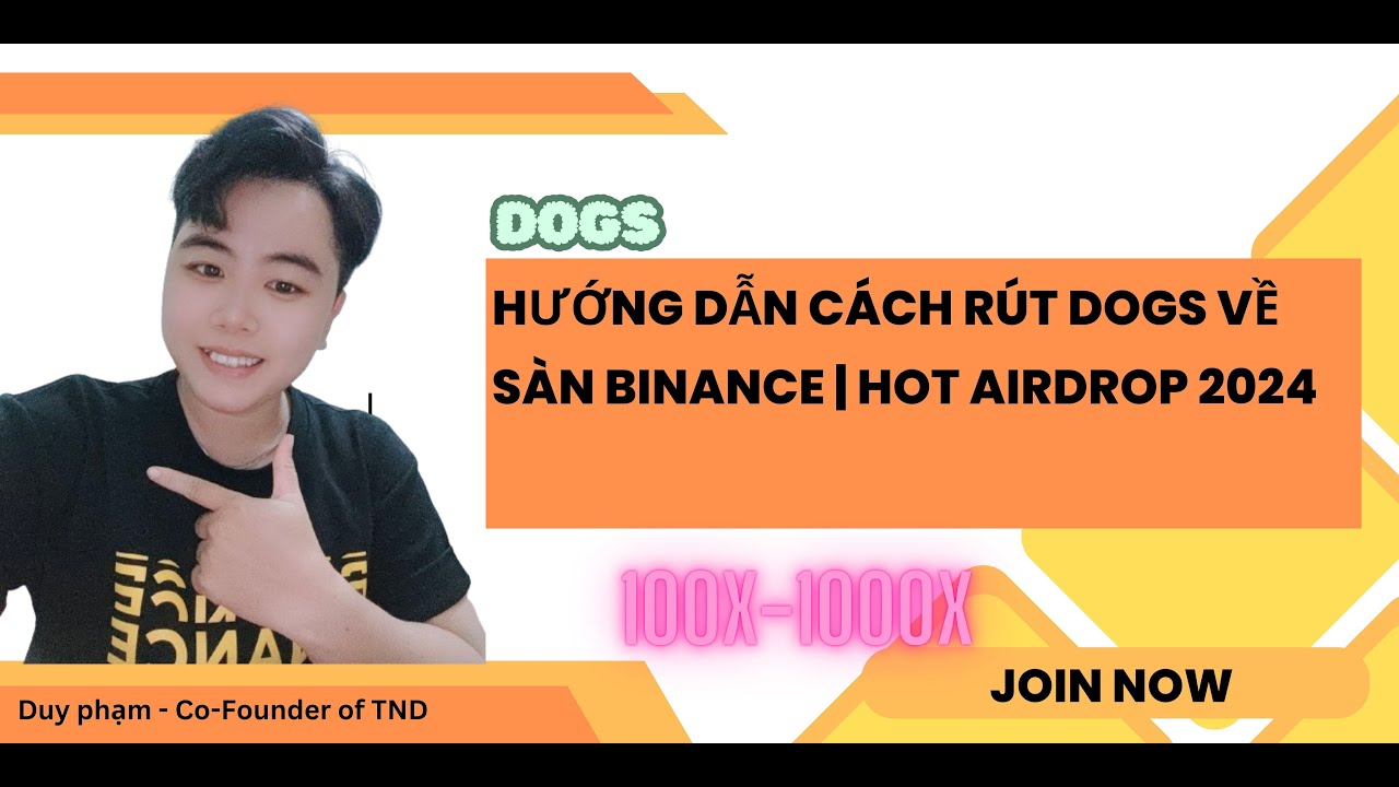 Hướng dẫn cách rút DOGS về sàn Binance | Hot airdrop 2024 - YouTube