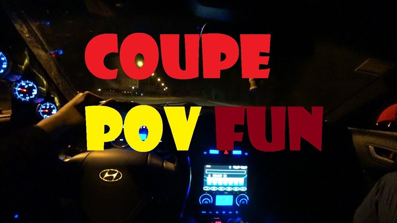 Hyundai Coupe Night drive POV - YouTube