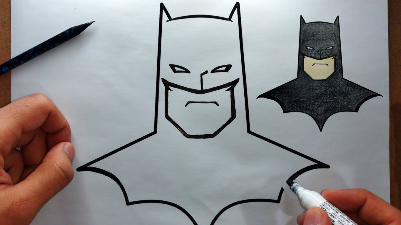 HOW TO DRAW BATMAN COMIC STYLE | DRAWING BATMAN TUTORIAL - YouTube