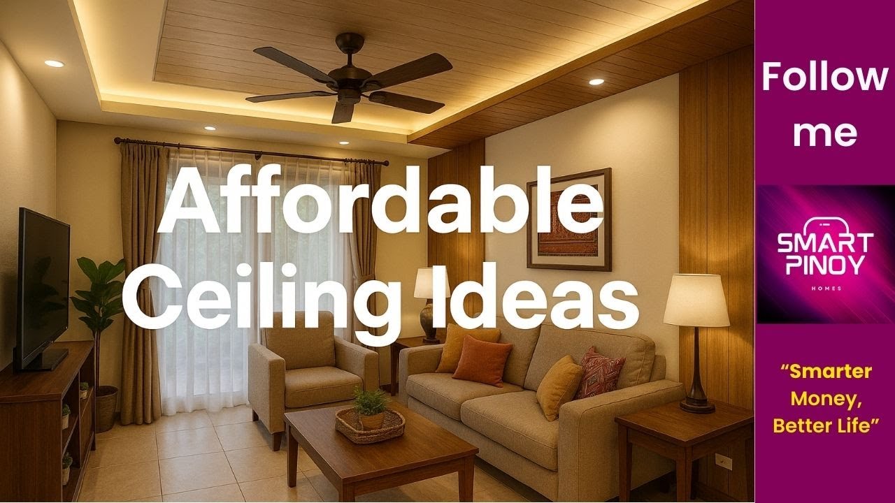 Ceiling Design Ideas for Pinoy Homes | Tipid Pero Sosyal - YouTube