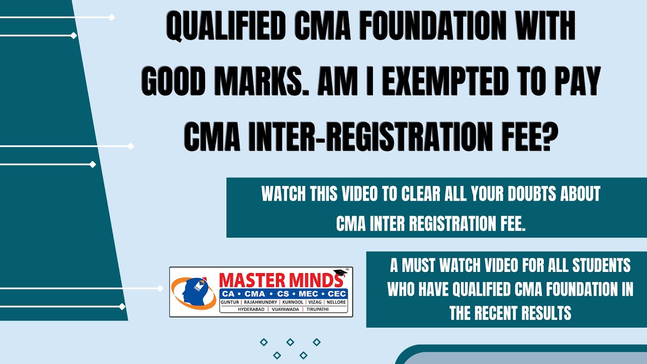 Who Are Exempted To Pay CMA Inter Registration Fee YouTube who-are-exempted-to-pay-cma-inter-registration-fee-youtube