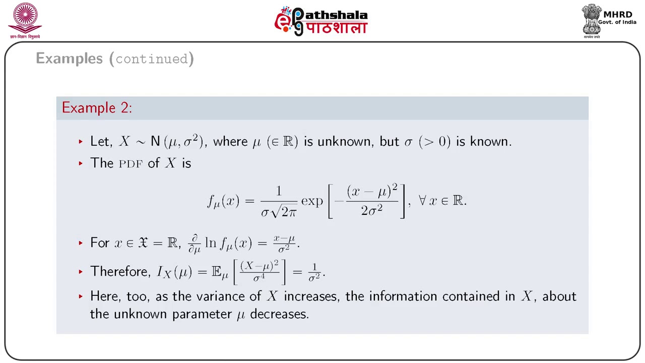Fisher's Information Function - YouTube