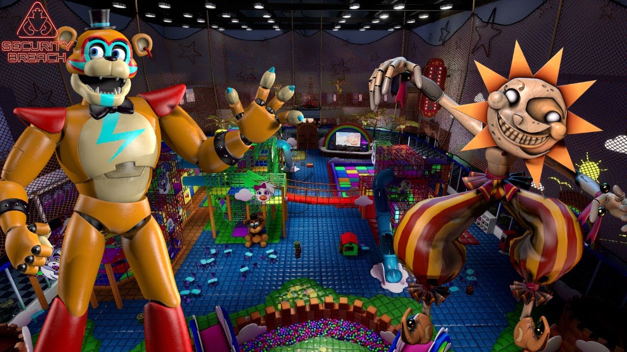 FNAF Security Breach Walkthrough DAYCARE Gameplay - YouTube