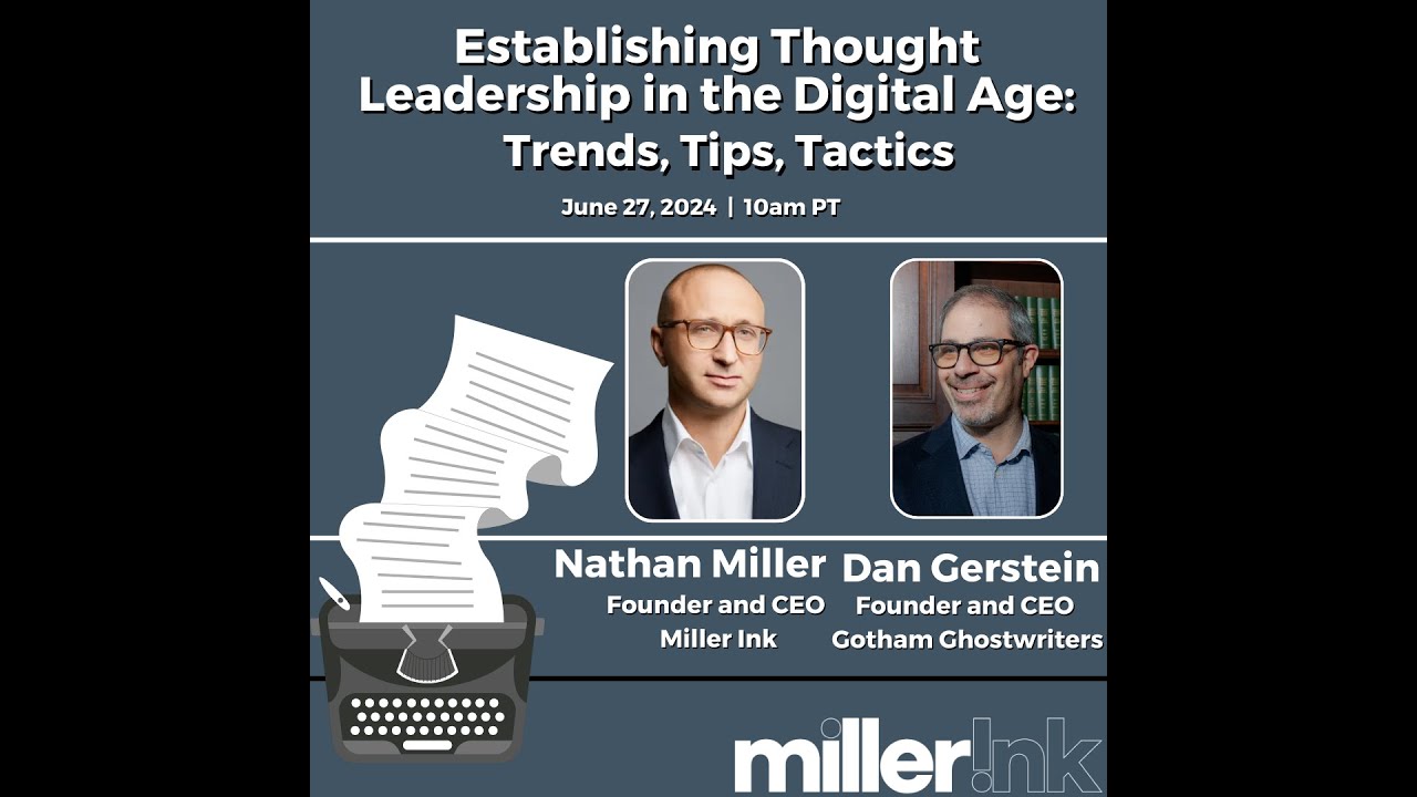 Establishing Thought Leadership in the Digital Age: Trends, Tips, and ...