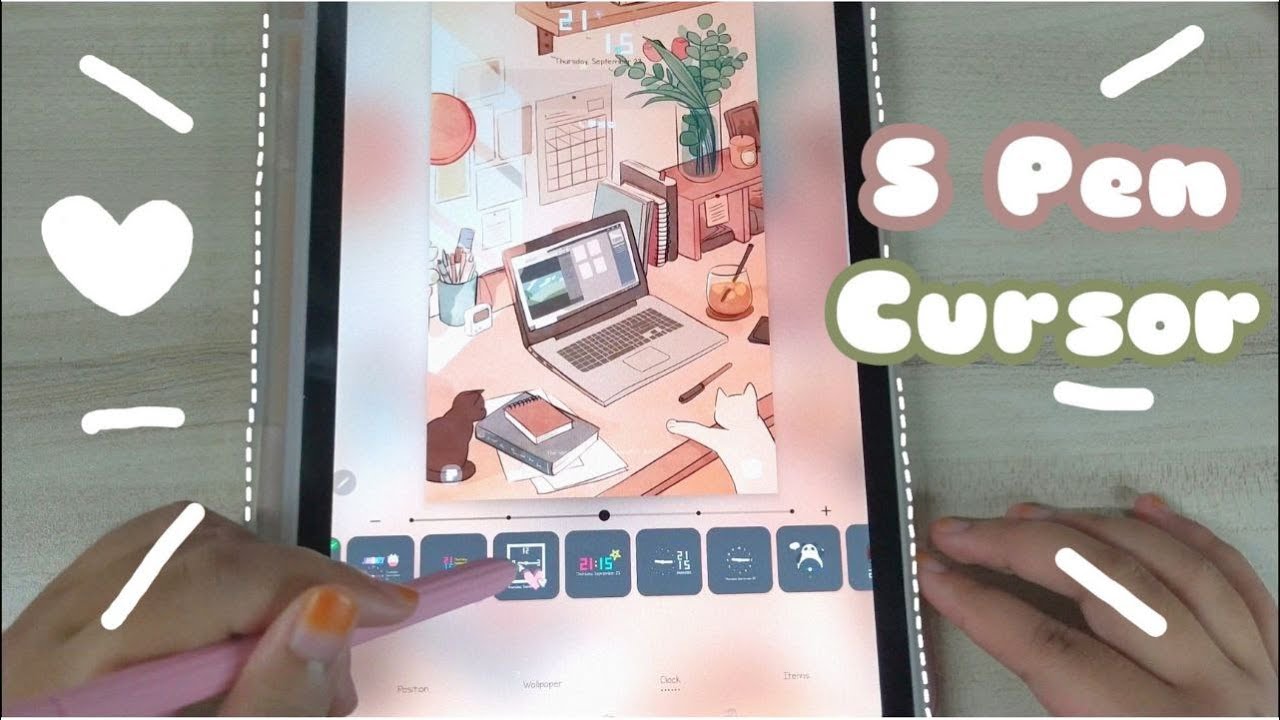 How I Change My S Pen Cursor On Tab S6 Lite YouTube How I Change My S Pen Cursor On Tab S6 Lite YouTube