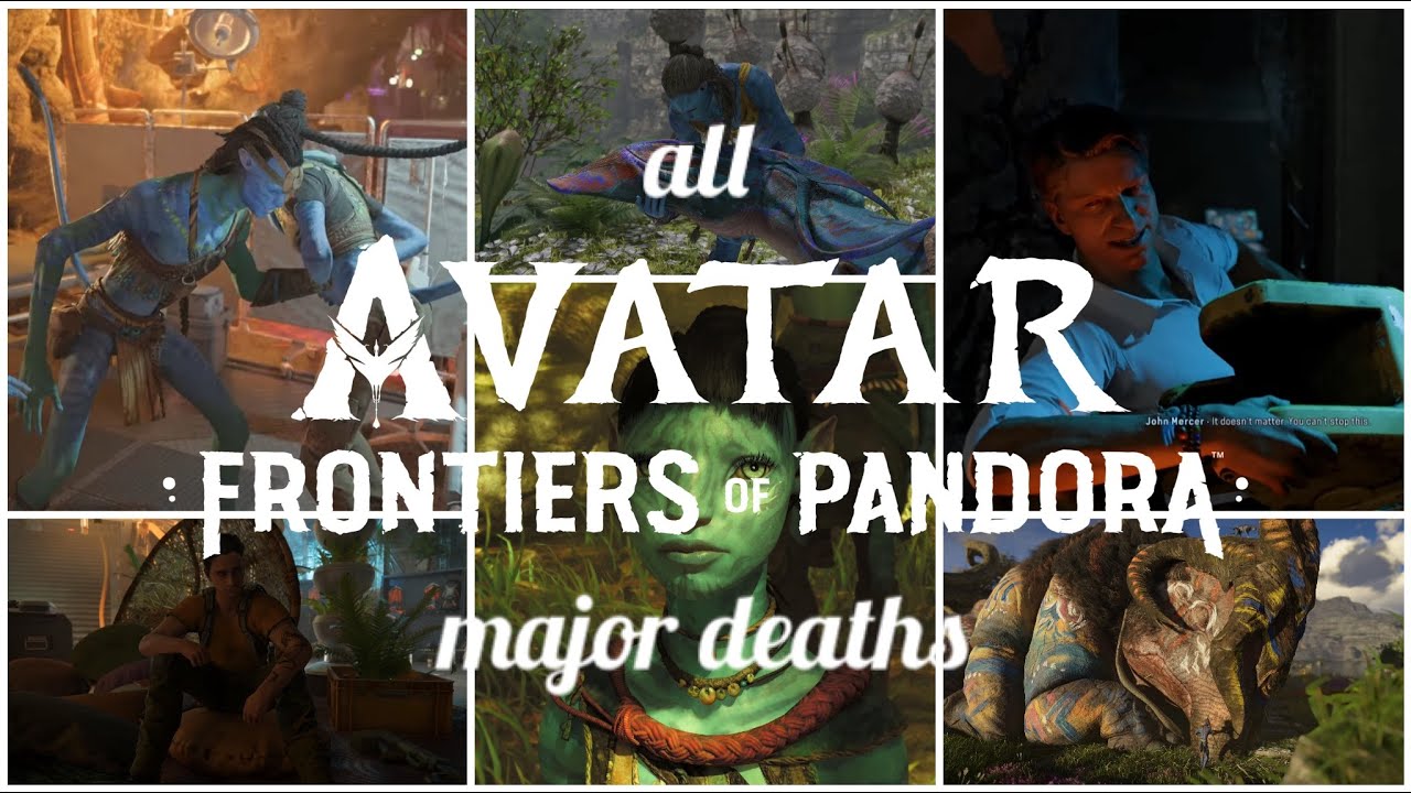 All Major Deaths [AVATAR: Frontiers of Pandora] 4K HD - YouTube