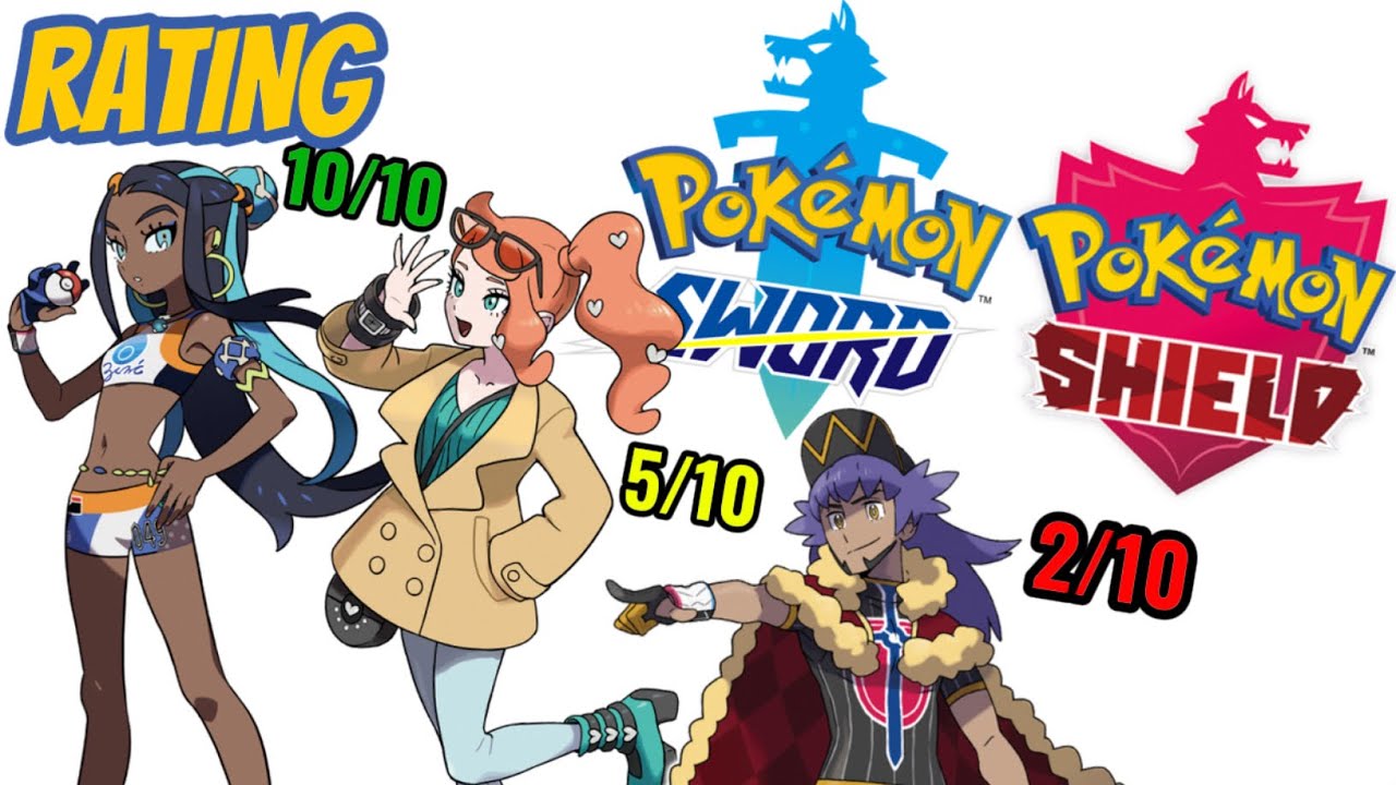 RATING THE POKÉMON SWORD AND SHIELD CHARACTERS!! - YouTube