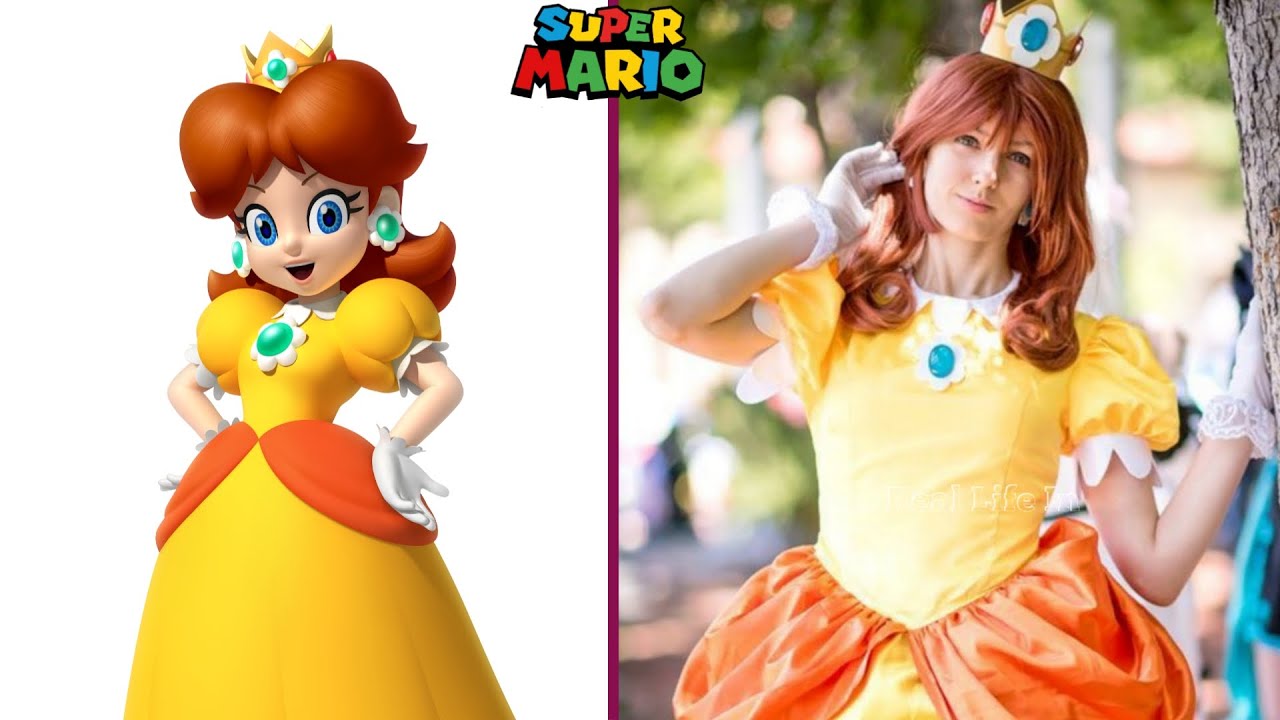 Super Mario Characters In Real Life - YouTube