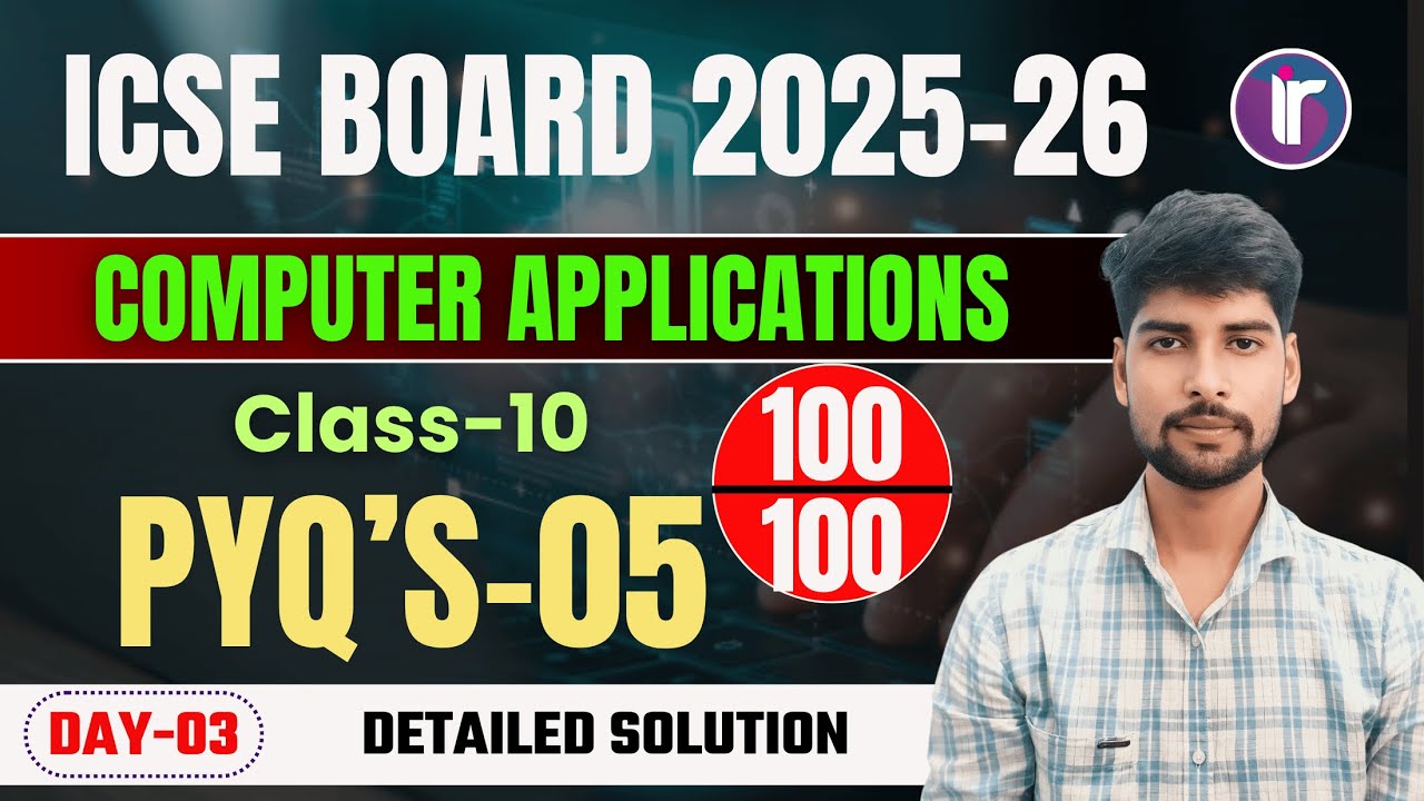 ICSE Class 10 Computer | Class 10 icse computer important programs 2025 ...