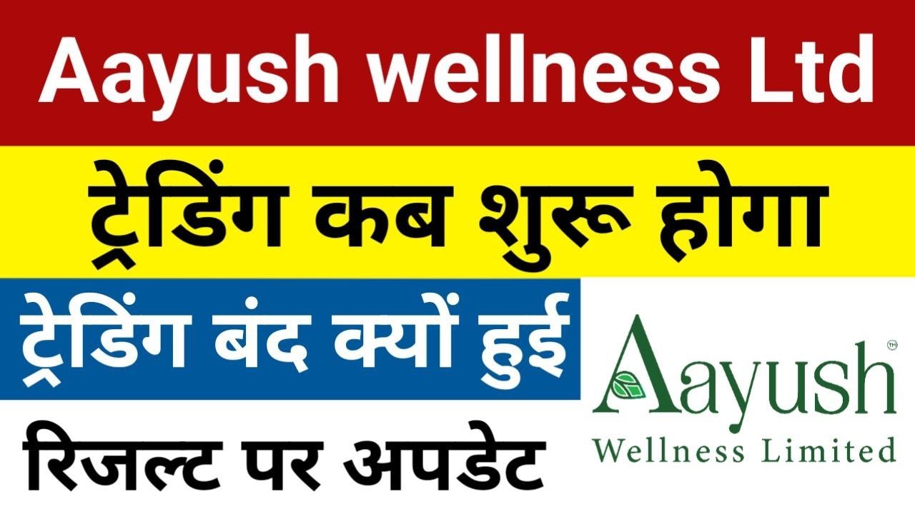 Aayush Wellness Share Latest News | Aayush Wellness Share | Ayush ...