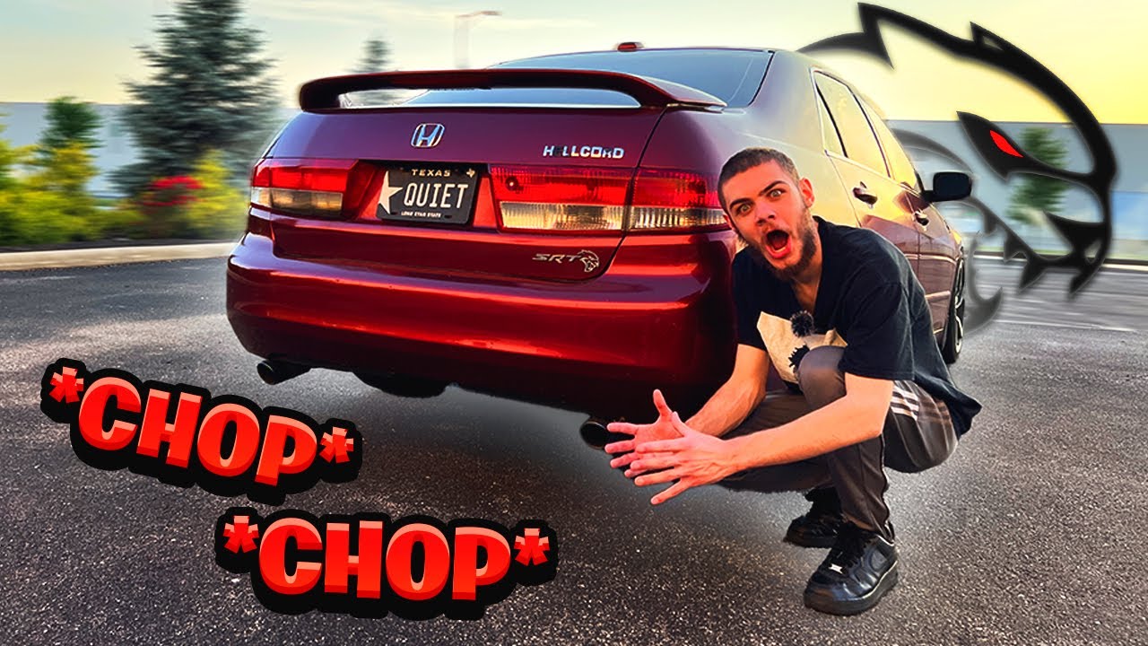 Cammed Hellcat Swapped Honda Accord CHOPPING HARD 🫨 - YouTube