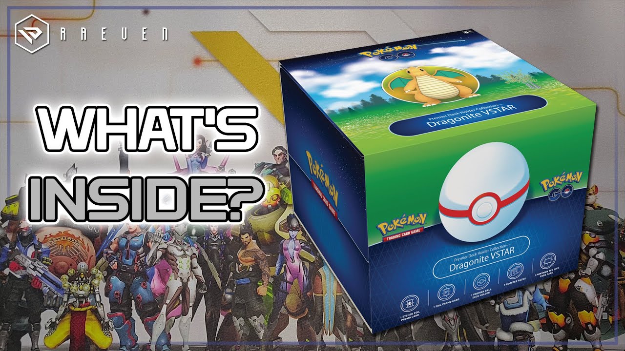 🗃️ What's inside a Pokémon GO Premier Deck Holder Collection [Dragonite ...