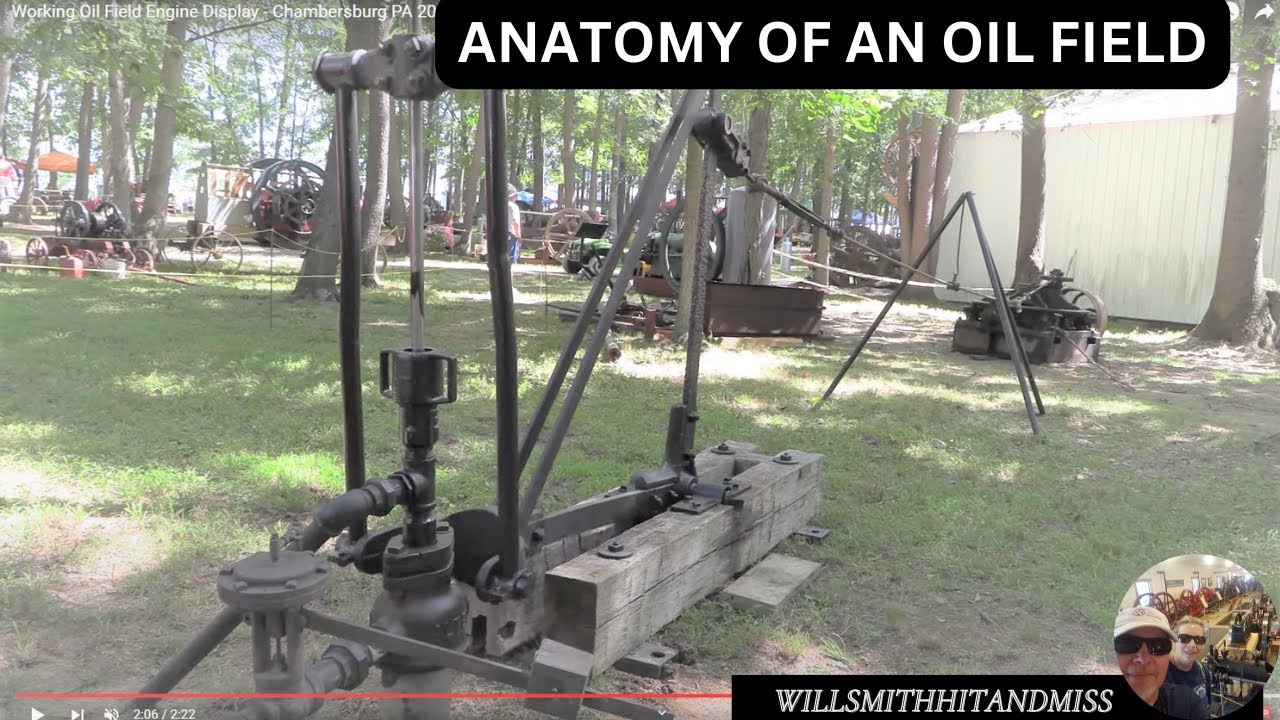 Oil Field Engine Display: Chambersburg PA 2022 - YouTube