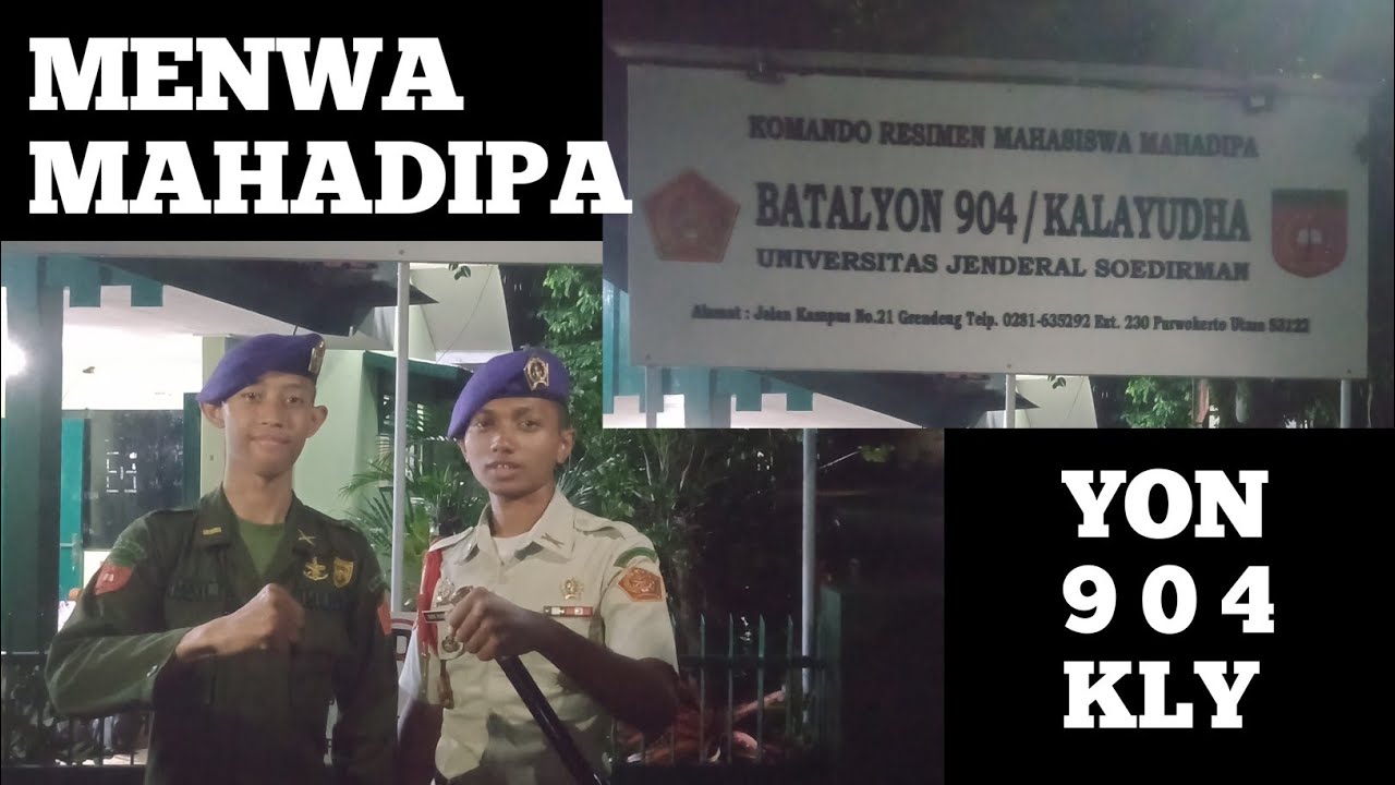 Keseruan Pasca Kursus Di Menwa Yon 904 KLY Unsoed - YouTube