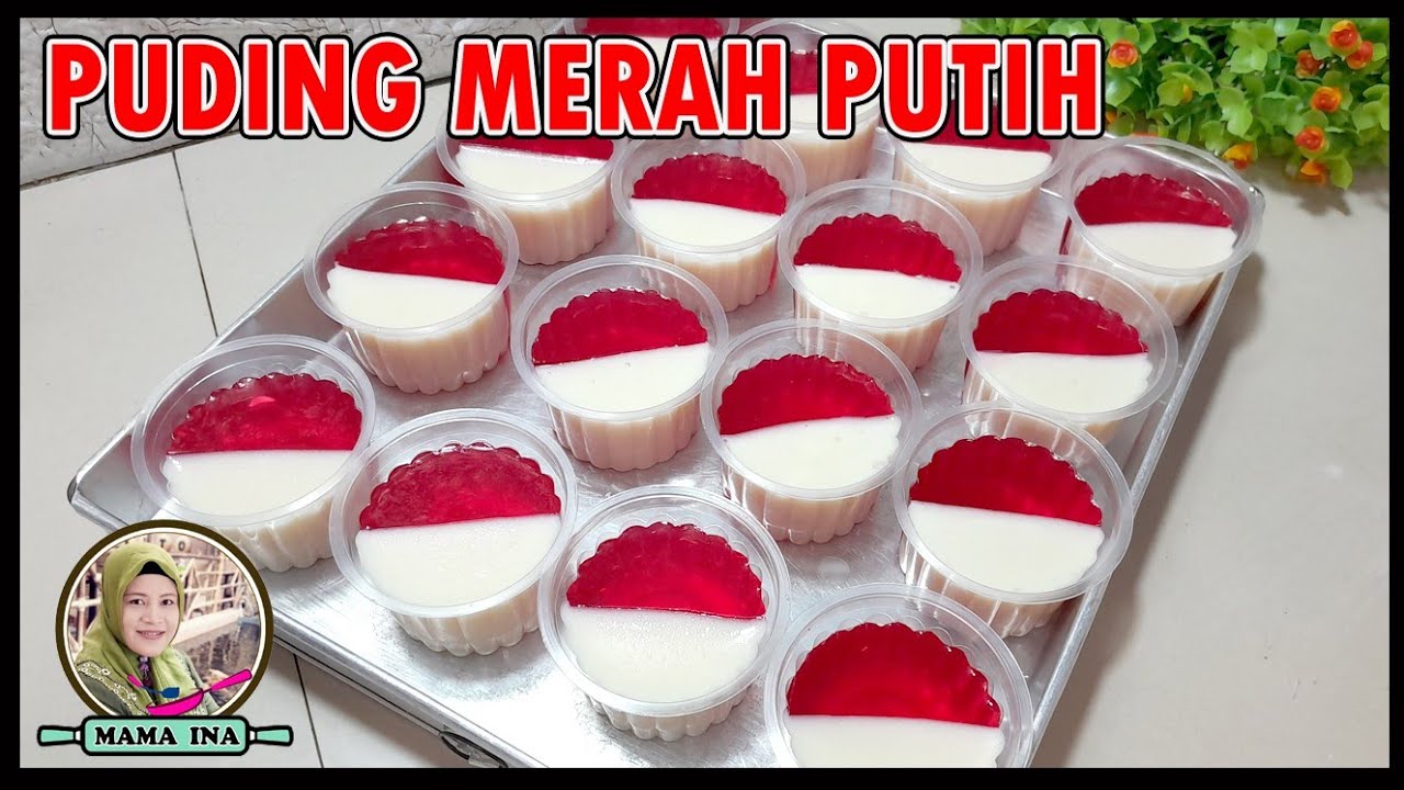 Resep Puding merah putih, special dirgahayu kemerdekaan republik ...