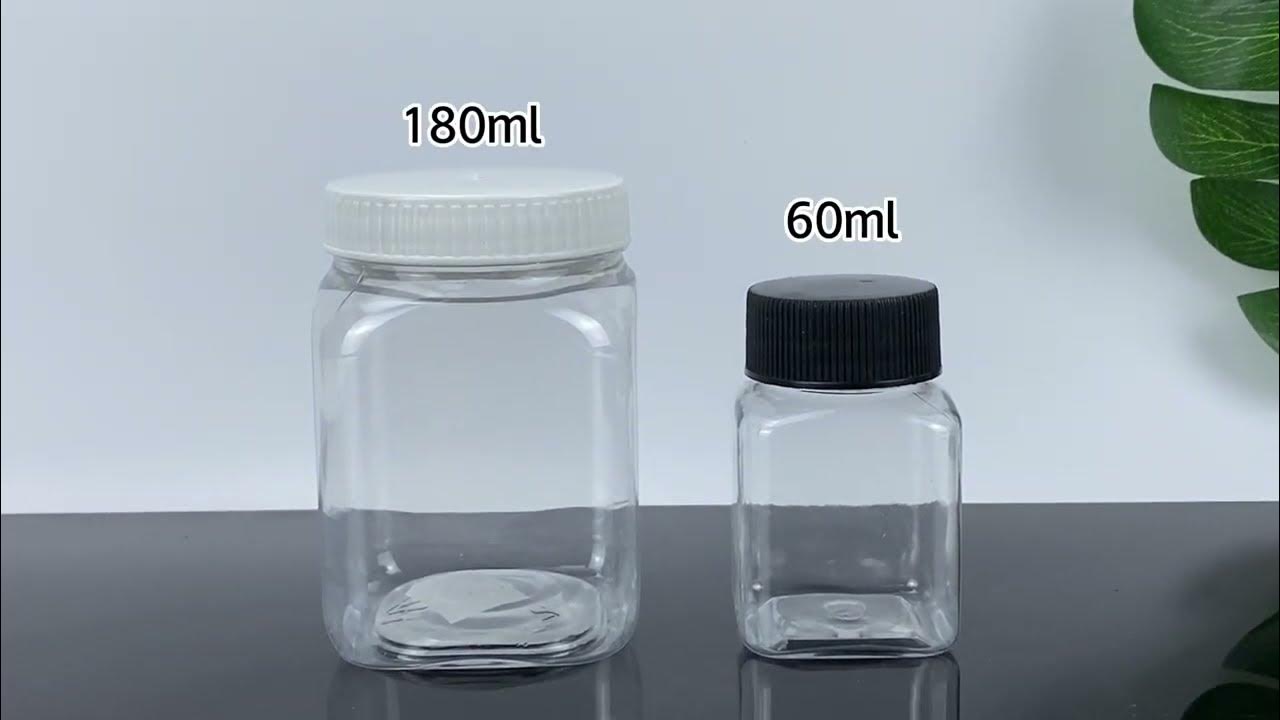 2OZ 60 ML Plastic Bottle - YouTube