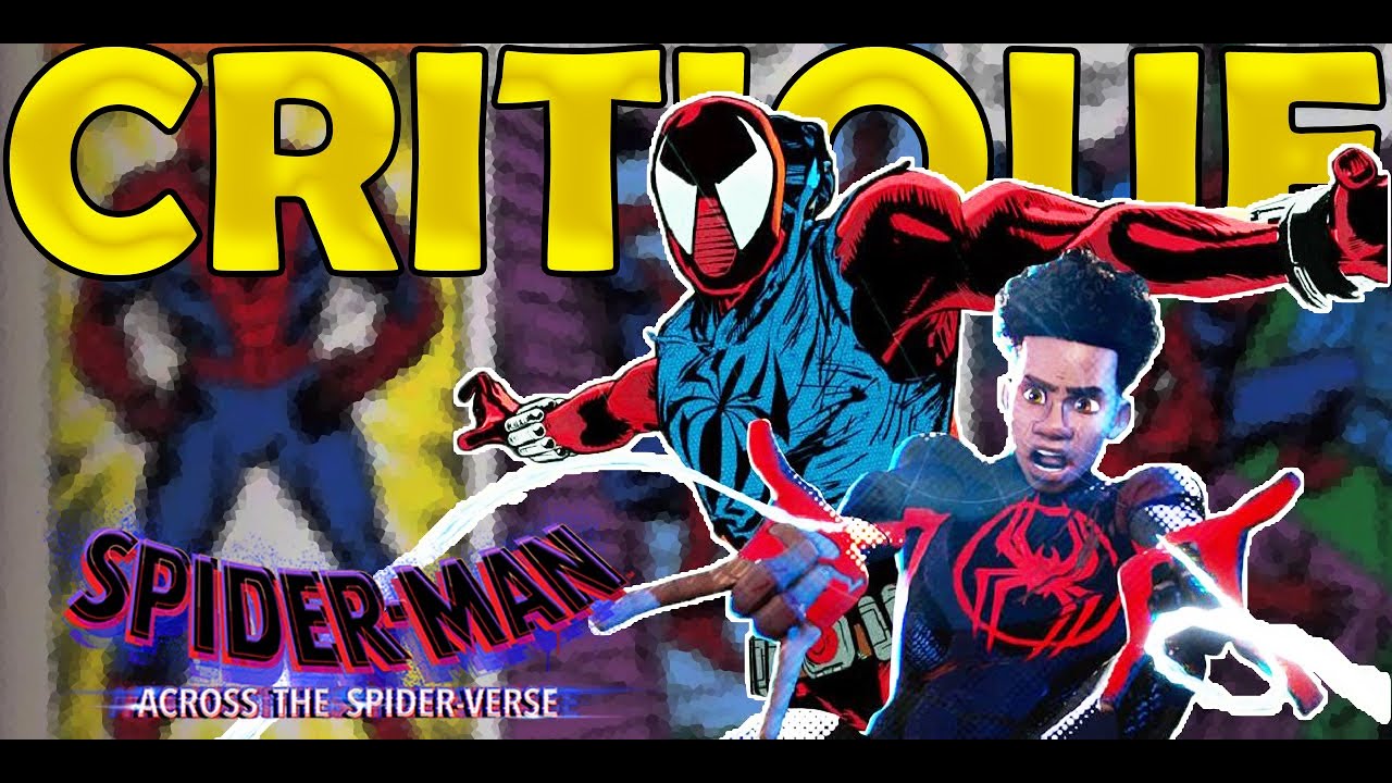 Spider Man : Across the Spider Verse critique post-projection - YouTube
