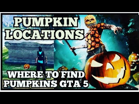 PUMPKIN LOCATIONS GTA V ONLINE HALLOWEEN COSTUMES 🎃 GTA 5 - YouTube