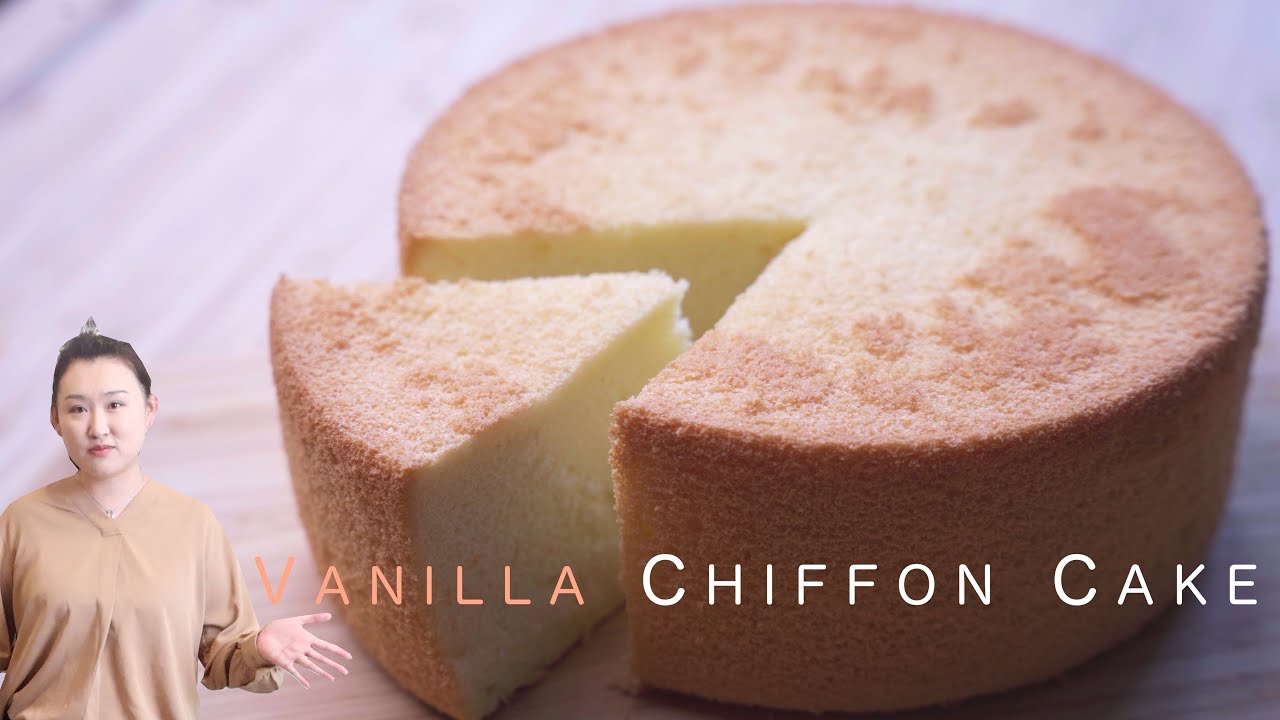 How to Make Chiffon Cake |The Perfect vanilla CHIFFON CAKE Recipe ...