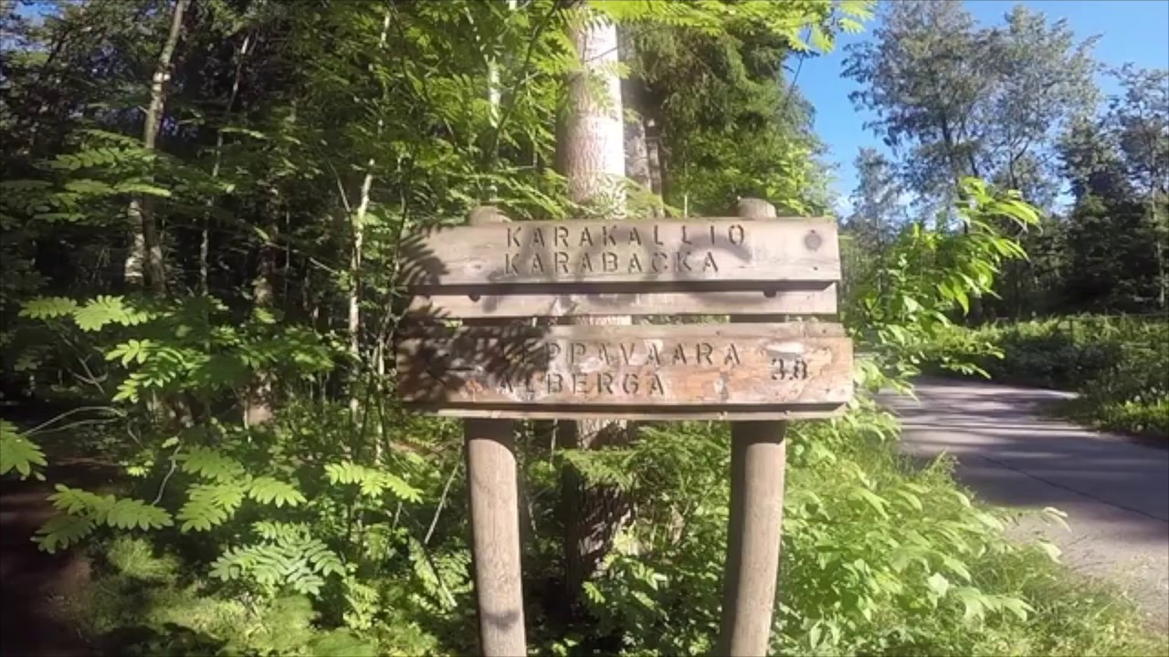 Running in Finland - Karakallio jogging track - YouTube
