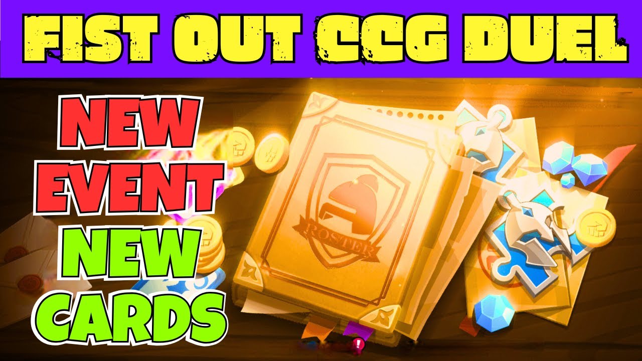 EVENT & NEW CARDS & CARD BUFFS! | Fist Out CCG Duel | TapScreen Gaming - YouTube