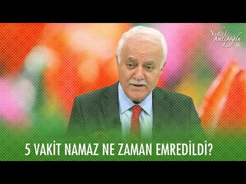 5 vakit namaz ne zaman emredildi? - 14 Mart 2021