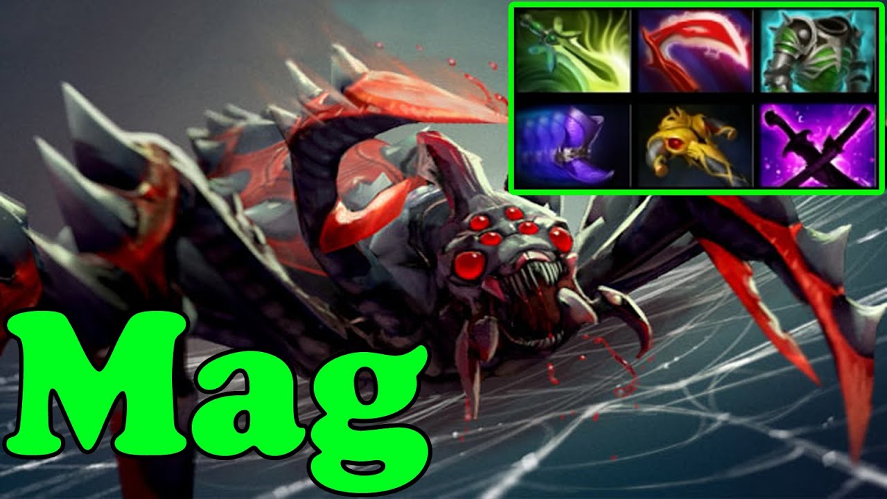 Dota 2 - Mag Plays Broodmother vol 3 - Ranked Match Gameplay - YouTube