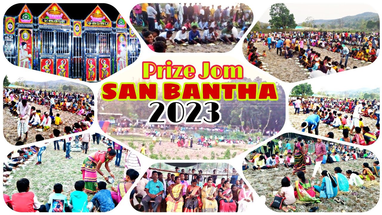 SANBANTHA SIRFA SOLE JOM 2023 || PRIZE JILL JOM VLOG VIDEO - YouTube
