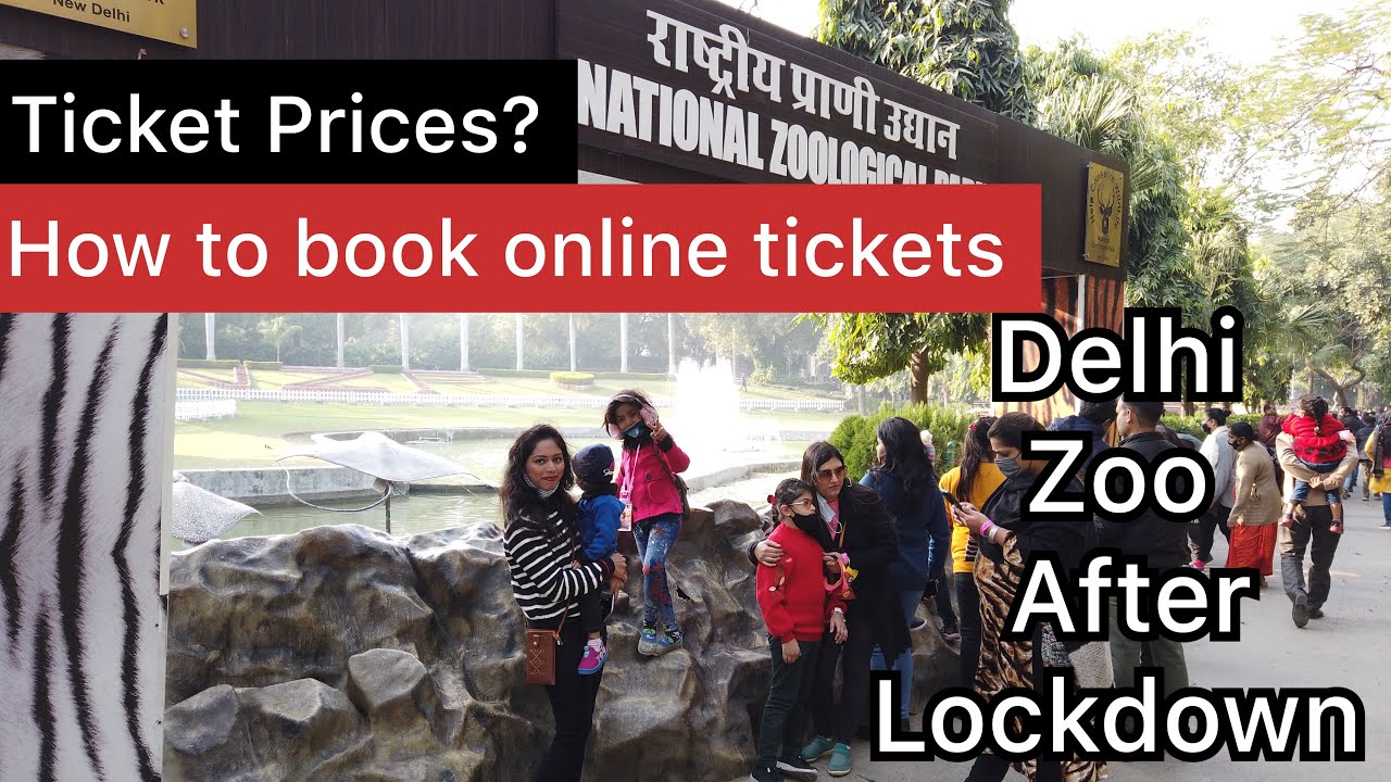 Delhi Zoo | How to book online tickets & Ticket Price | Weekly Vlog ...
