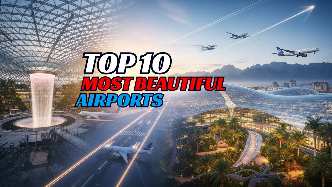 Top 10 Most Beautiful Airports in the World | Stunning Architecture ...