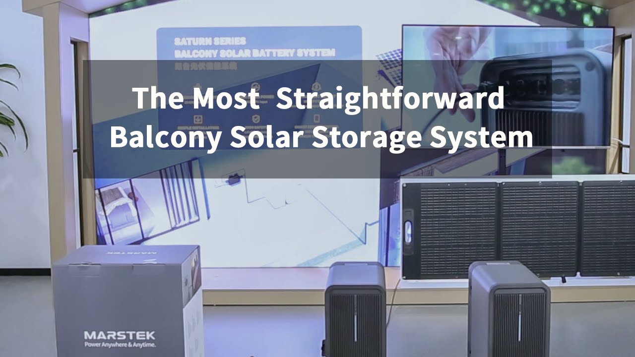 The Most Straightforward Balcony Solar Storage System - YouTube