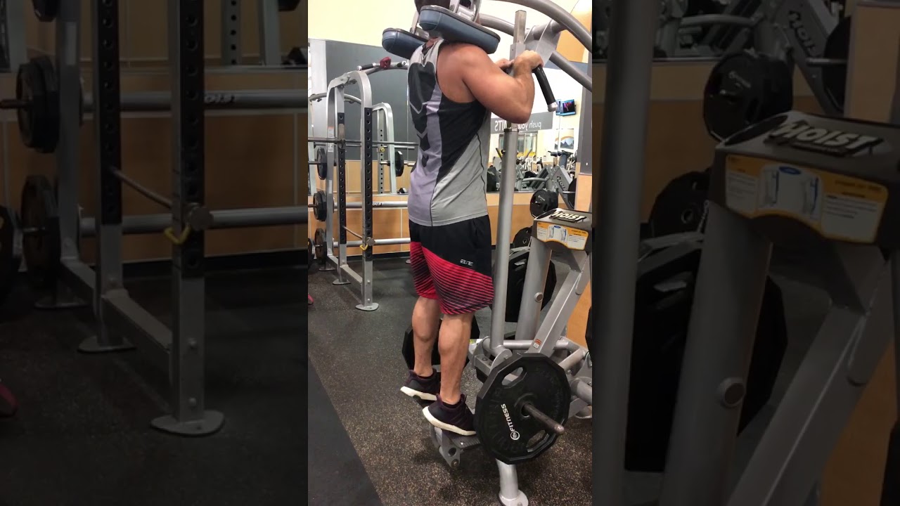 Chad white gym workout calves 😁👍 - YouTube