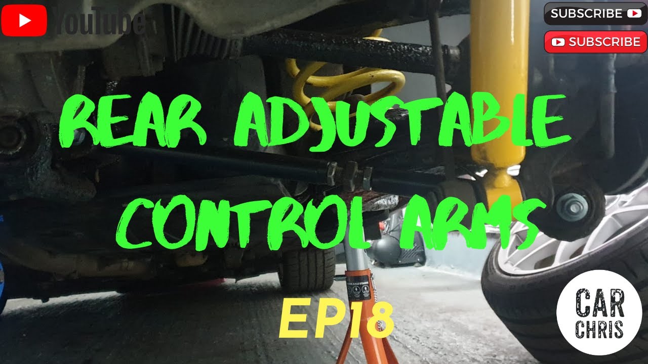 AUDI TT MK1 FITTING REAR ADJUSTABLE CONTROL ARMS - YouTube